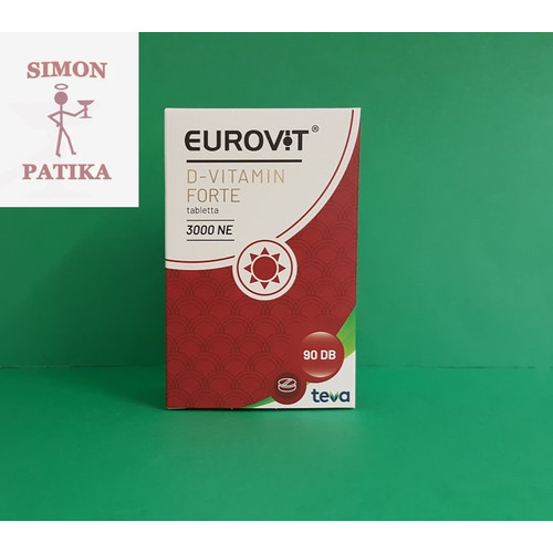 Eurovit D vitamin 3000NE 90db -Simon Webpatika
