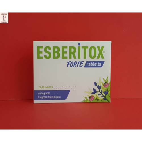 Esberitox Forte tabletta 20db - Simon Webpatika