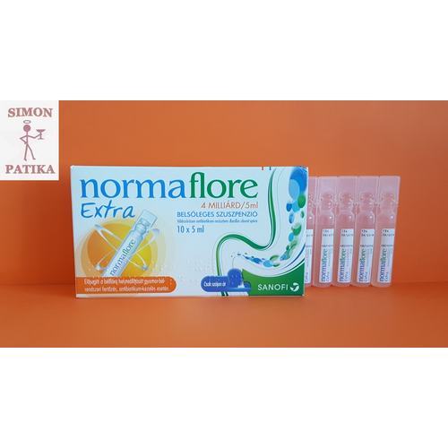 Normaflore Extra 4 milliárd/5 ml szuszpenzió 10db - Simon Webpatika