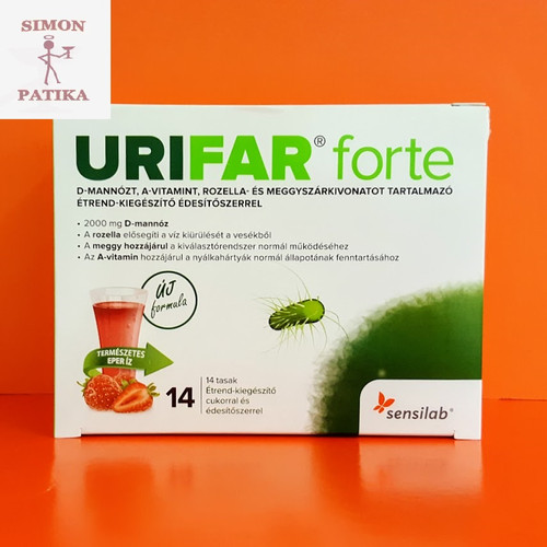 Urifar Forte D-mannóz granulátum -Simon Webpatika