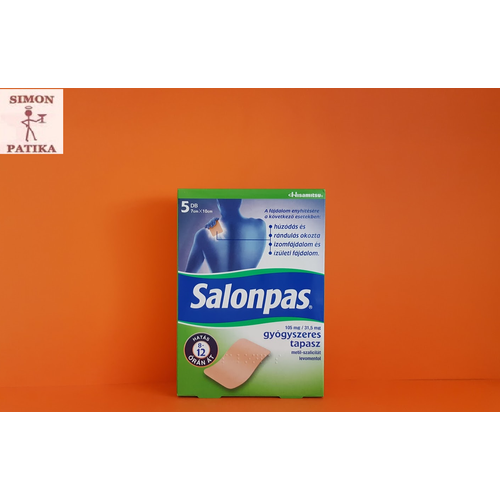 Salonpas gyógyszeres tapasz 5db - Simon Webpatika