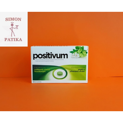 Positivum tabletta 30 db - Simon Webpatika