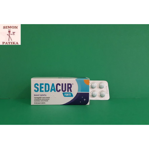 Sedacur Forte bevont tabletta 30db - Simon Webpatika