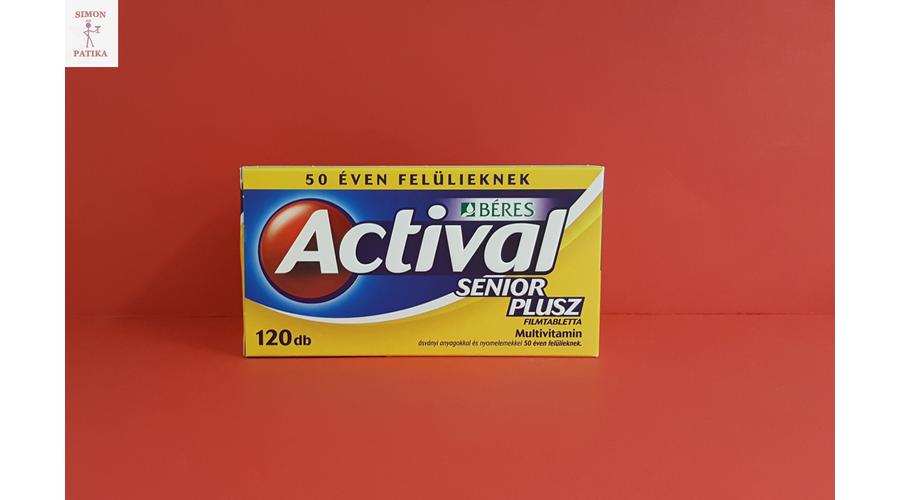 Actival Senior Plusz filmtabletta 120 db - Simon Webpatika