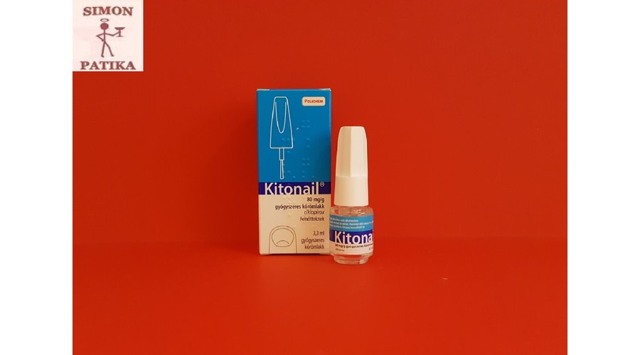 Kitonail 80mg/g gyógyszeres körömlakk 3,3ml - Simon Webpatika