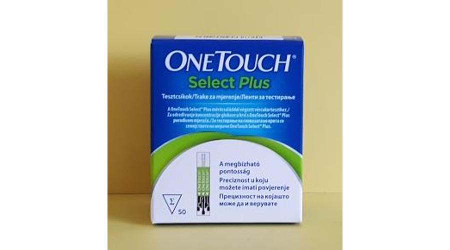 One Touch Select Plus tesztcsík 50x - Simon Webpatika
