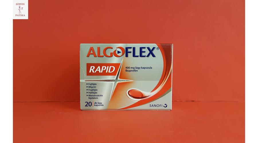Algoflex Rapid 400 mg kapszula 20db - Simon Webpatika