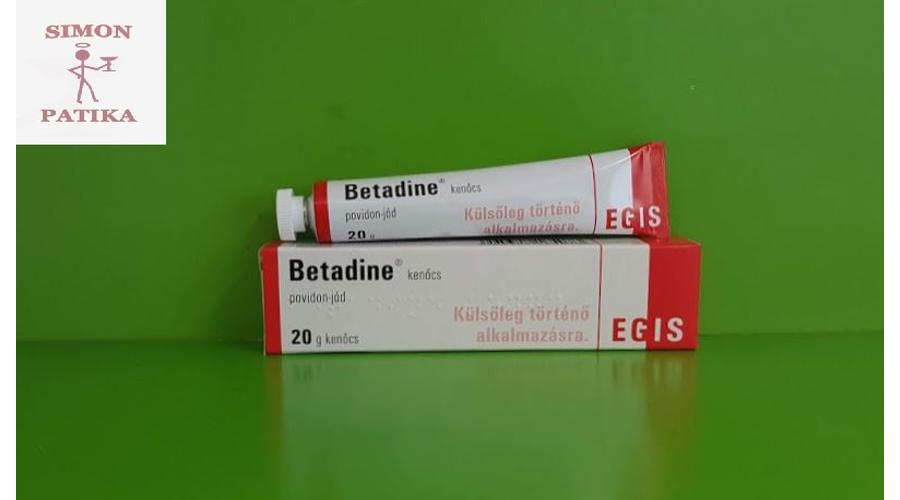 Betadine kenőcs 20g - Simon Webpatika