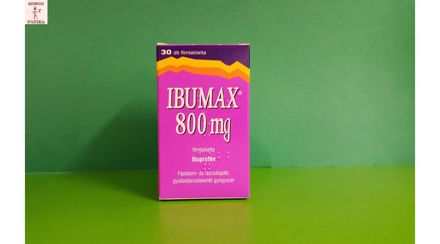 Ibumax 800 mg filmtabletta 30db - Simon Webpatika