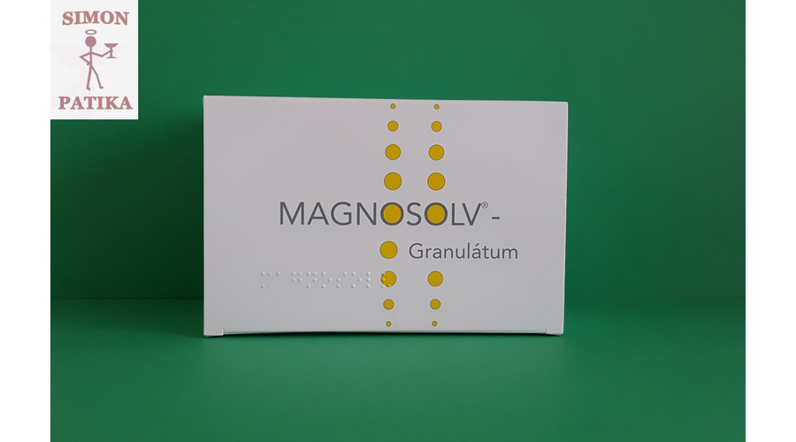 Magnosolv granulátum 30db - Simon Webpatika