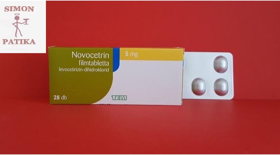 Novocetrin 5 mg filmtabletta 28db - Simon Webpatika