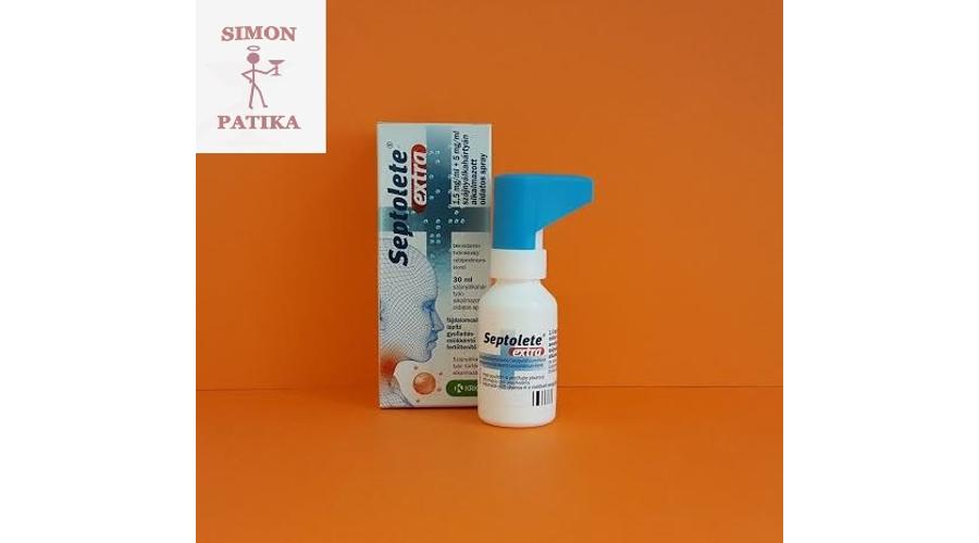 Septolete Extra száj és torok.spray - Simon Webpatika