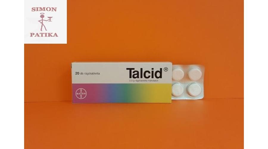 Talcid tabletta - Simon Webpatika