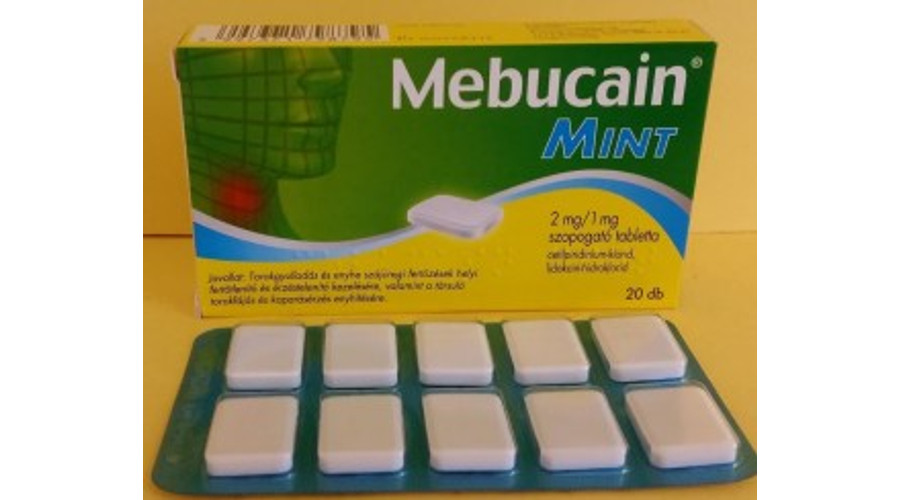 Mebucain Mint -Torokfájás-Simon Webpatika