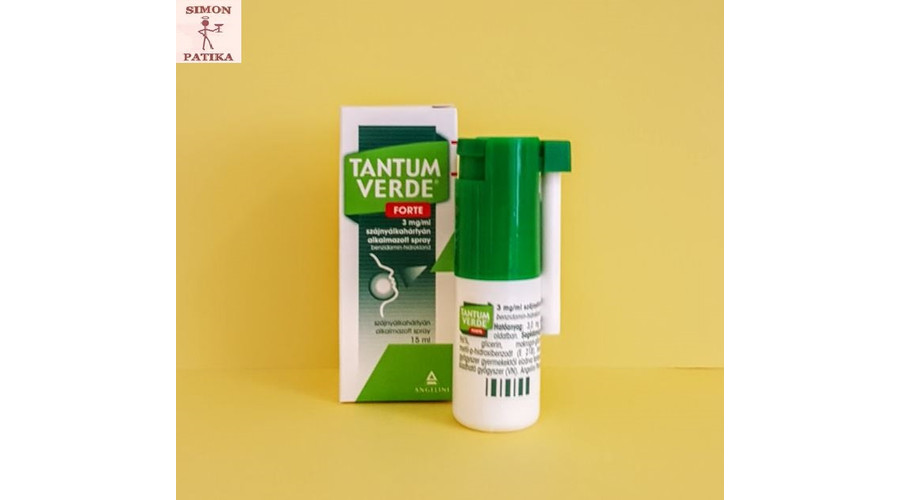 Tantum Verde Forte 3mg/ml spray 15ml - Torokfájás - Simon Webpatika ...