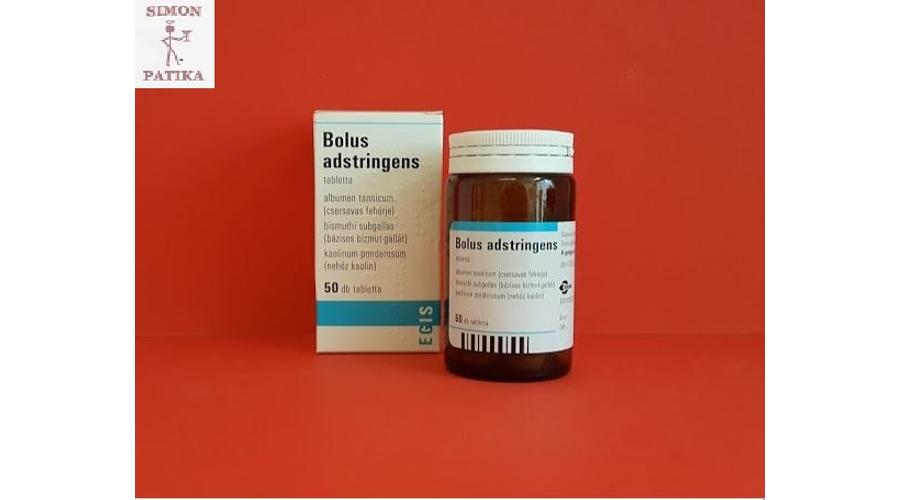 Bolus adstringens hasmenésre tabletta -Simon Webpatika