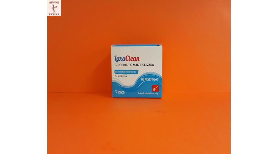 LaxaClean Glicerin Klizma mini felnőtt - Székrekedés, hashajtás - Simon ...