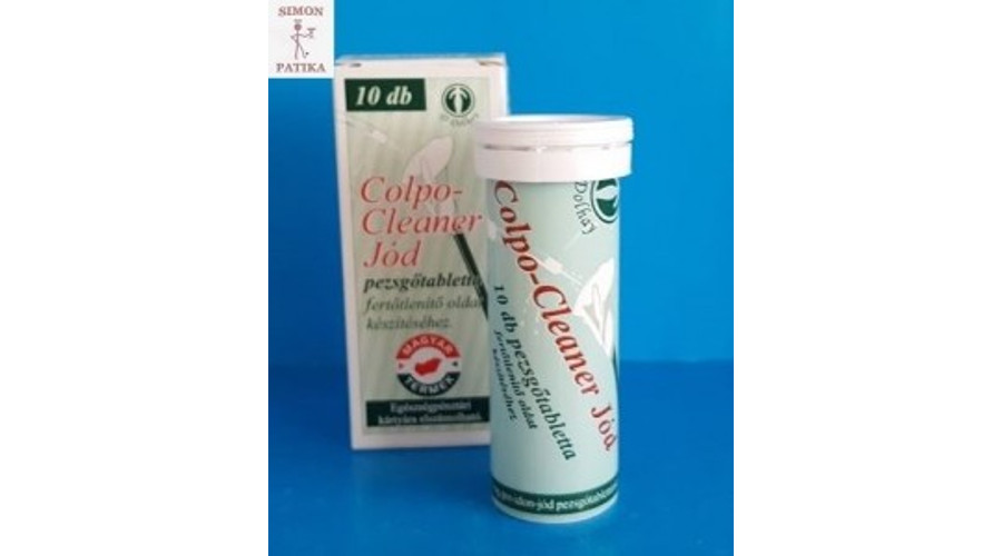 Colpo-Cleaner Jód pezsgőtabletta-Simon Webpatika