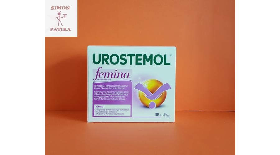 Urostemol Femina kemény kapszula 80db - Simon Webpatika