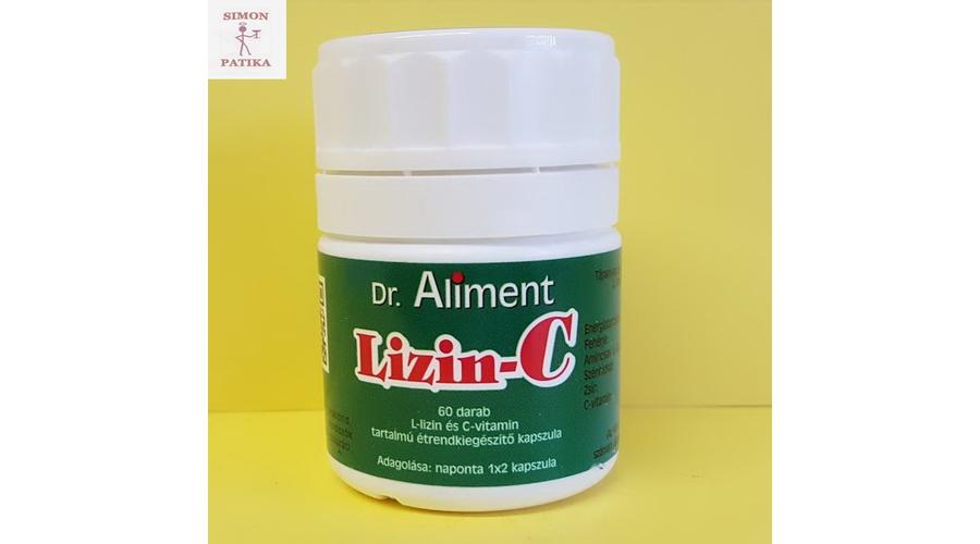 Lizin C kapszula 60db - Simon Webpatika