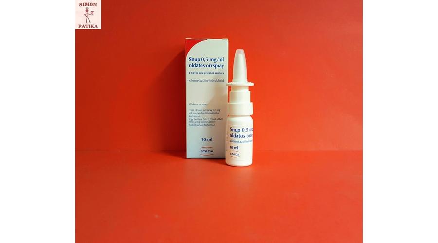 Snup orrspray gyereknek 0,5mg/ml 10ml - Simon Webpatika