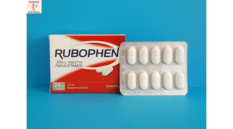 Rubophen tabletta- Láz- Simon Webpatika