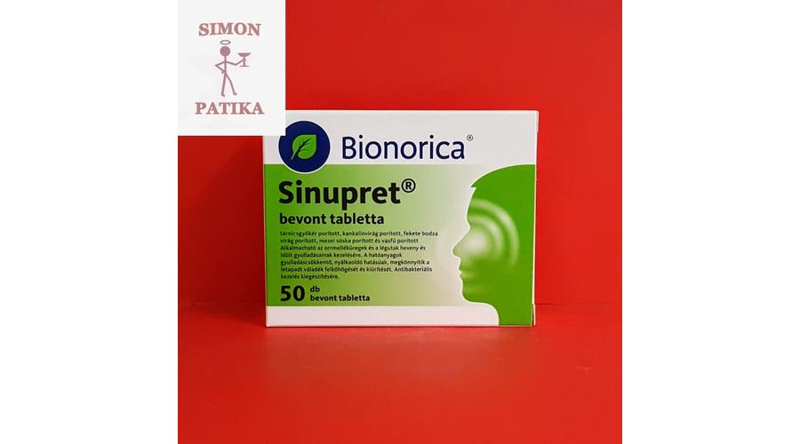 Sinupret tabletta-Simon Webpatika