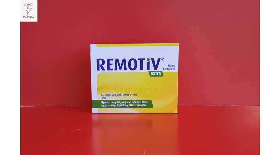 Remotiv extra 500 mg filmtabletta 30db - Simon Webpatika