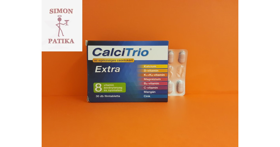 CalciTrio Extra filmtabletta 30db - Simon Webpatika