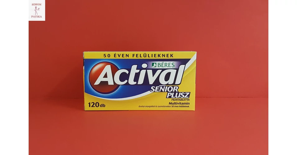 Actival Senior Plusz filmtabletta 120 db - Simon Webpatika