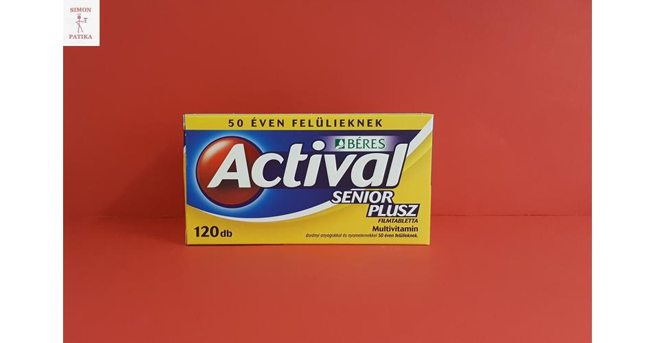 Actival Senior Plusz filmtabletta 120 db - Simon Webpatika