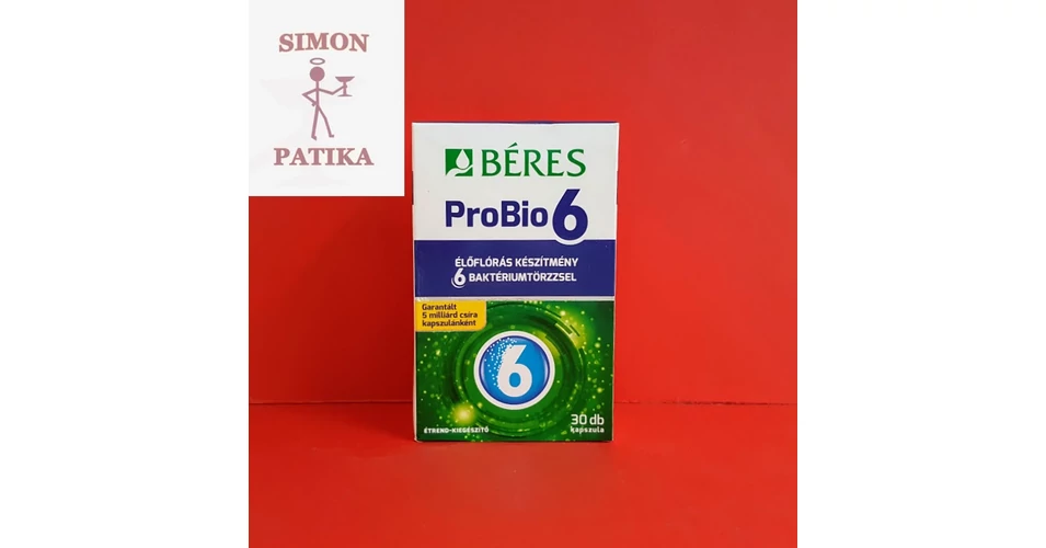Béres Probio 6 probiotikum kapszula -Simon Webpatika