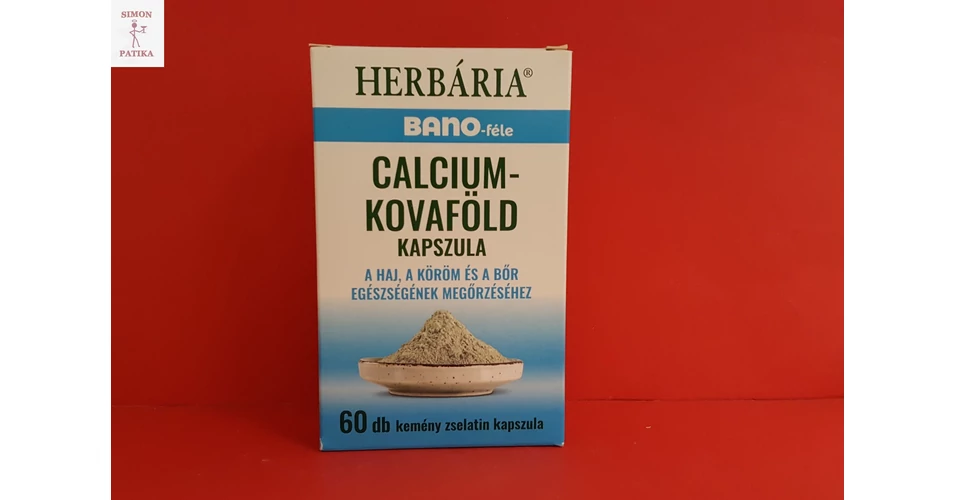 Bano Calcium-kovaföld kapszula-Simon Webpatika