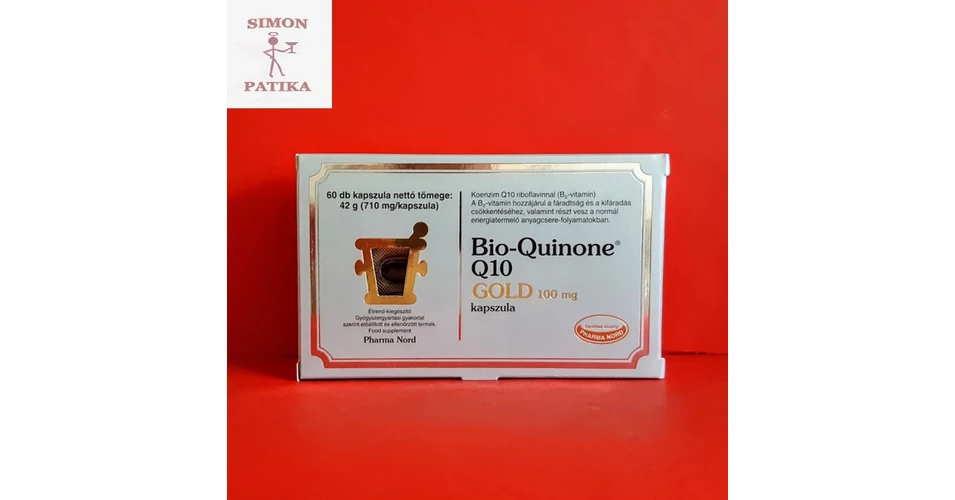 Bio -Quinone Q10 Gold kapszula-Simon Webpatika
