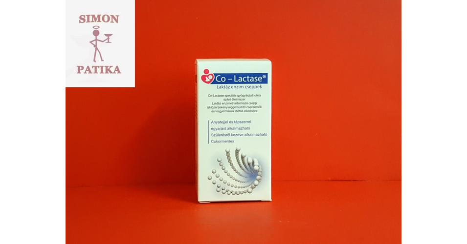 Co-Lactase Baby laktáz enzim csepp-Simon Webpatika