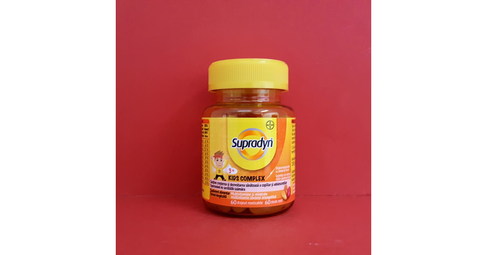 Supradyn Kids Complex gyümölcsízű zselé 60db - Simon Webpatika