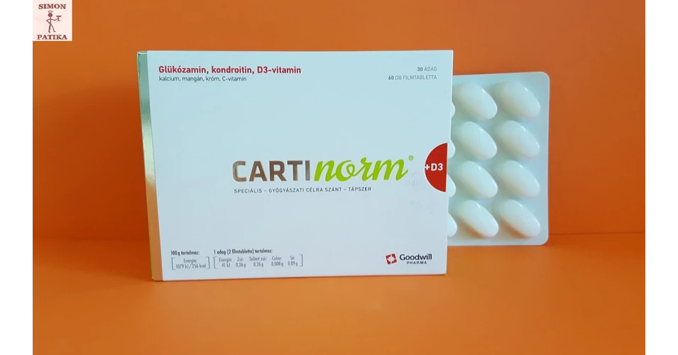 Cartinorm+D3 filmtabletta 60db - Simon Webpatika