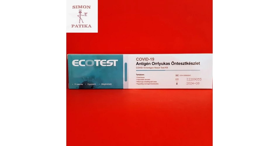 ECOTEST COVID-19 antigén orr automata teszt-Simon Webpatika