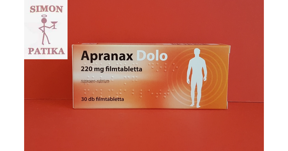 Apranax Dolo 220mg filmtabletta 30db - Simon Webpatika
