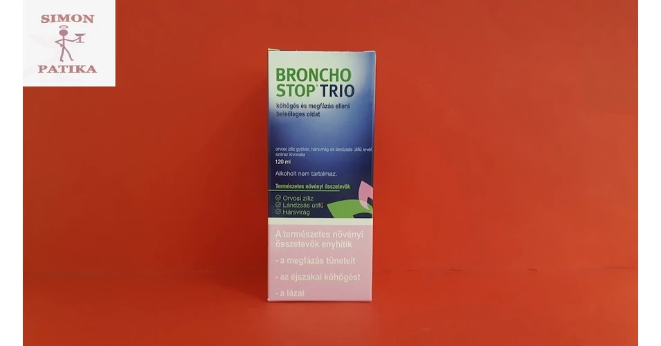 Bronchostop Trio köhögés megfázás -Simon Webpatika