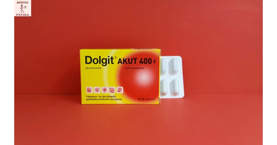 Dolgit Akut 400 mg lágy kapszula 20db - Simon Webpatika