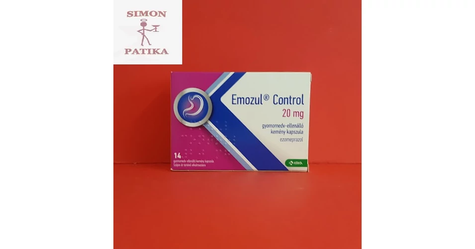 Emozul Control 20 mg kemény kapszula -Simon Webpatika