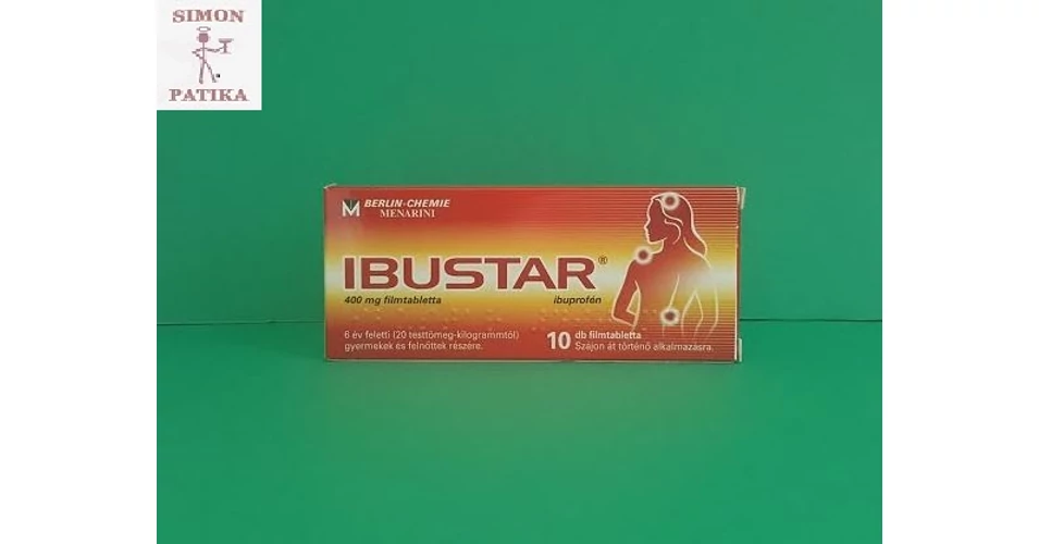 Ibustar 400 mg filmtabletta 10db - Simon Webpatika