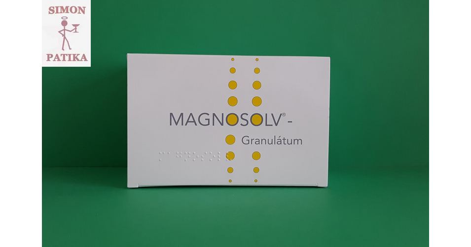 Magnosolv granulátum 30db - Simon Webpatika