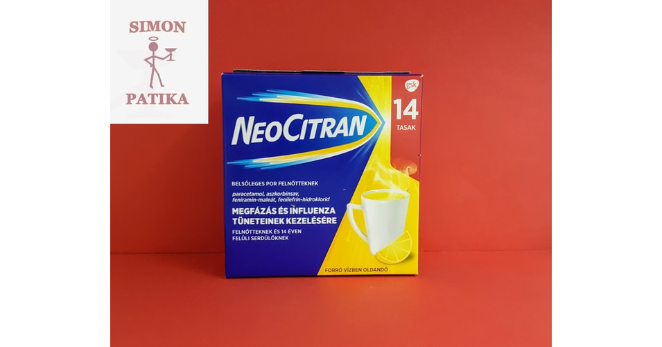 Neo Citran belsőleges por felnőtteknek 14db- Simon Webpatika