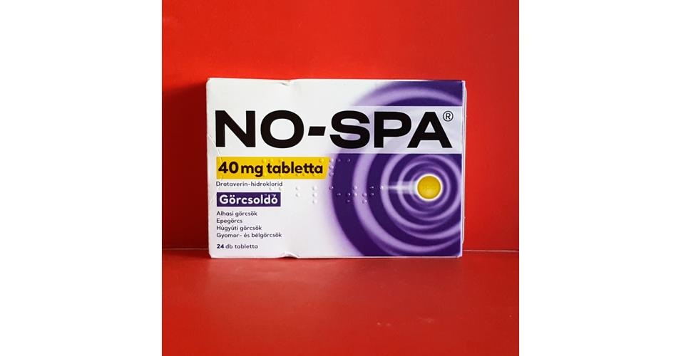 No-Spa 40 mg tabletta 24db - Simon Webpatika