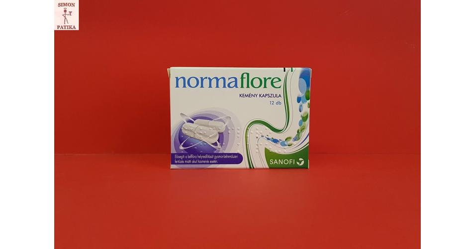 Normaflore kemény kapszula 12db - Simon Webpatika
