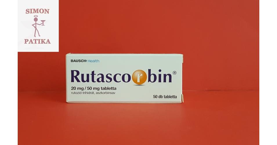 Rutascorbin tabletta 50x - Simon Webpatika