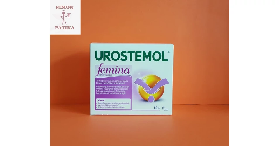 Urostemol Femina kemény kapszula 80db - Simon Webpatika