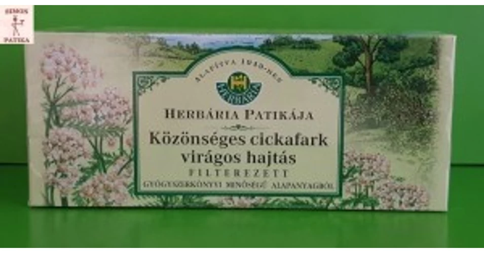 Herbária Közönséges Cickafark virágos hajtás filteres 25db - Simon ...